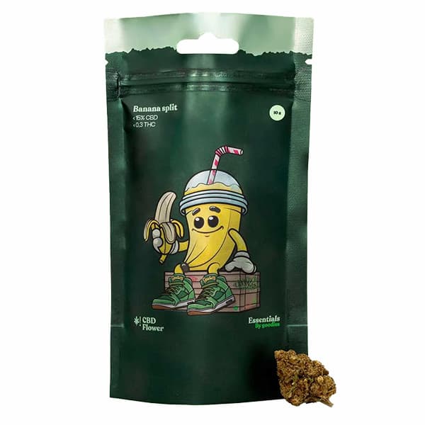 Banana Split CBD Blüten von CBD Goodies kaufen | Cremig & tropisch