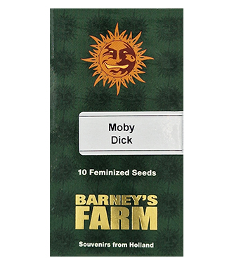 Moby Dick strain > Barneys Farm THC > 20%