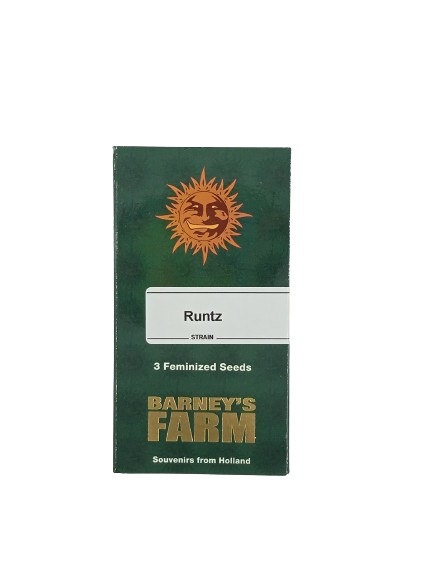 Runtz strain > Barneys Farm THC > 20%