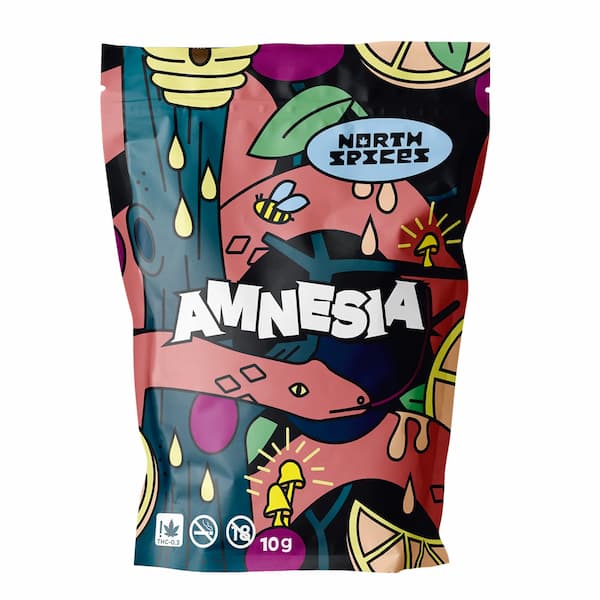 Amnesia CBD Greenhouse – North Spices | Profil Haze agrumes