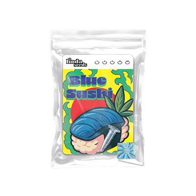 Blue Zushi Seeds by Linda Seeds | 32% THC US Strain