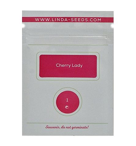 Cherry Lady strain > Linda Seeds THC 15-20%