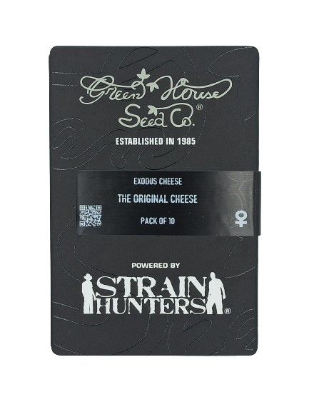 Exodus Cheese strain > Green House Seed Company THC 15-20%