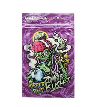 Zombie Kush strain > Ripper Seeds THC 15-20%